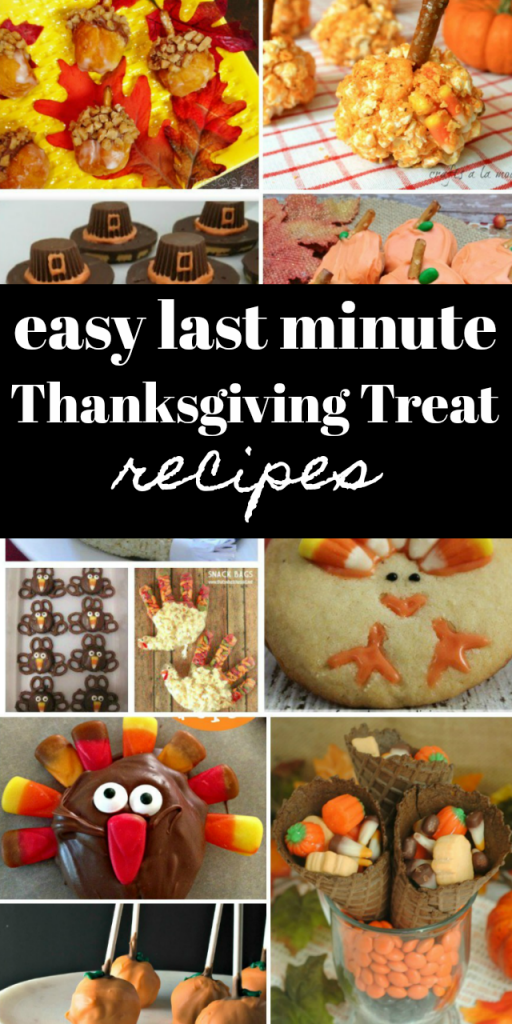 Easy Last Minute Thanksgiving Treats - SheSaved®