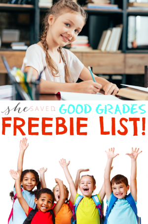 Report Card Rewards: Good Grade Freebies for 2018 - SheSaved®