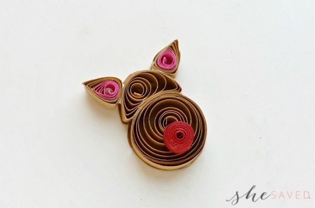 Paper Quilling Christmas Craft: Quilled Reindeer - SheSaved®