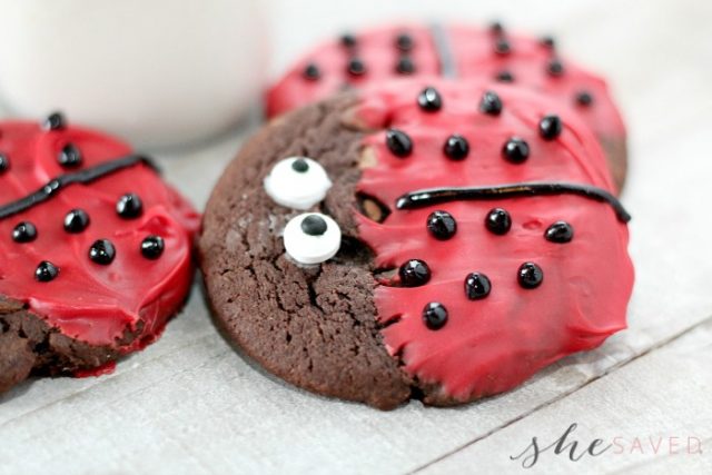 Easy Ladybug Cookies - SheSaved®