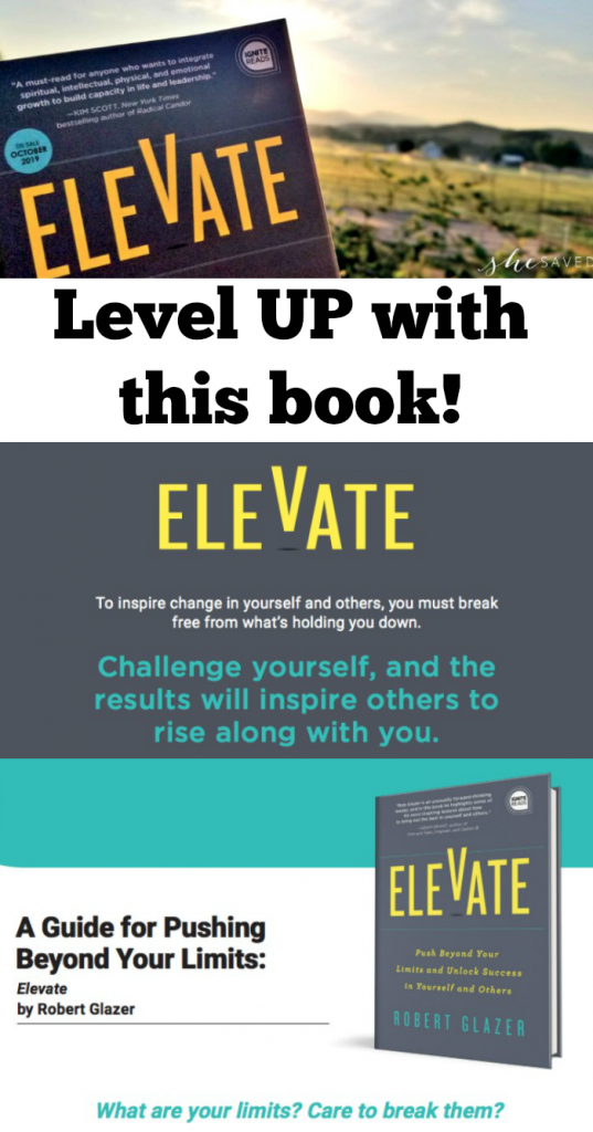 Elevate by Robert Glazer (highly recommended by ME!) - SheSaved®