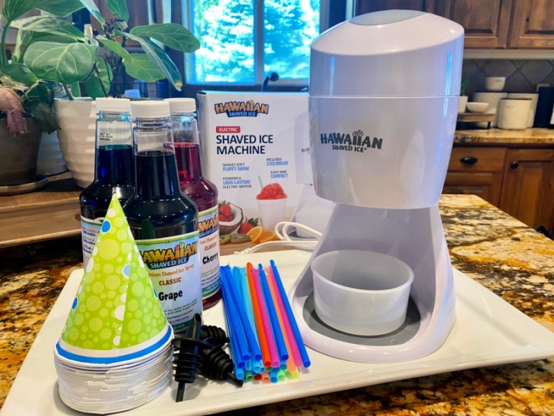 Hawaiian Shaved Ice Review: Summer Fun with the Party Package! - SheSaved®