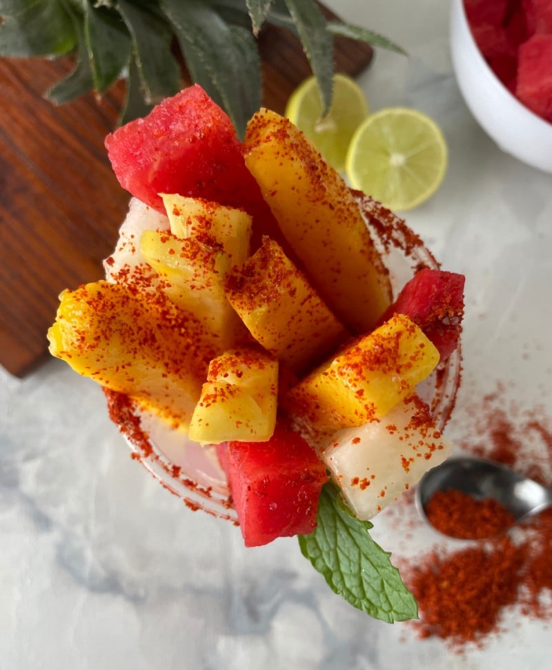 Mexican Fruit Cup with Tajin seasoning - SheSaved®